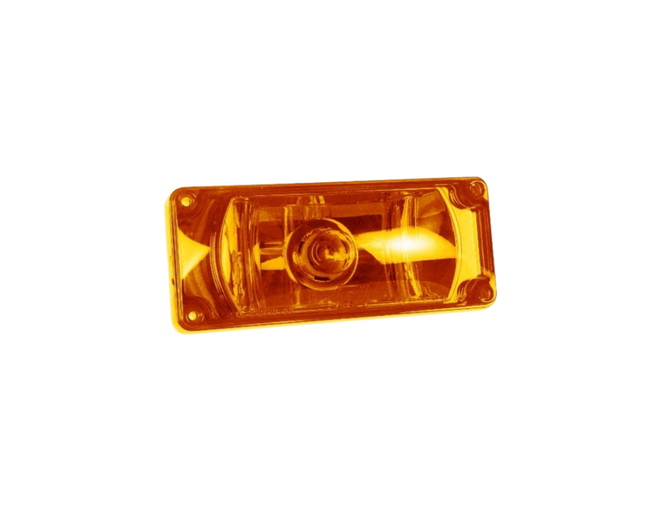 Emergency Vehicle Amber Warning Lights